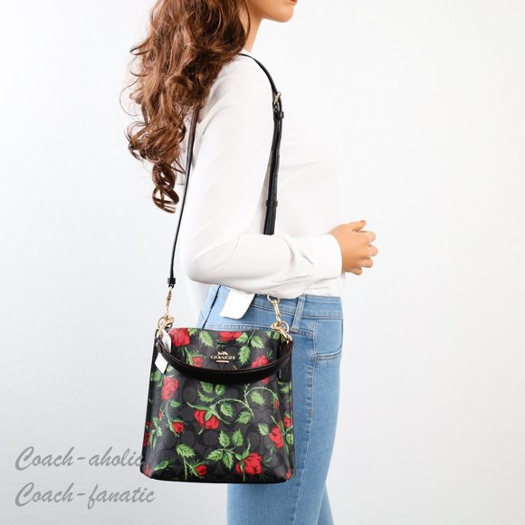 Coach | Bags | Nwt Coach Cc876 Mollie Bucket Bag 22 In Signature Canvas ...